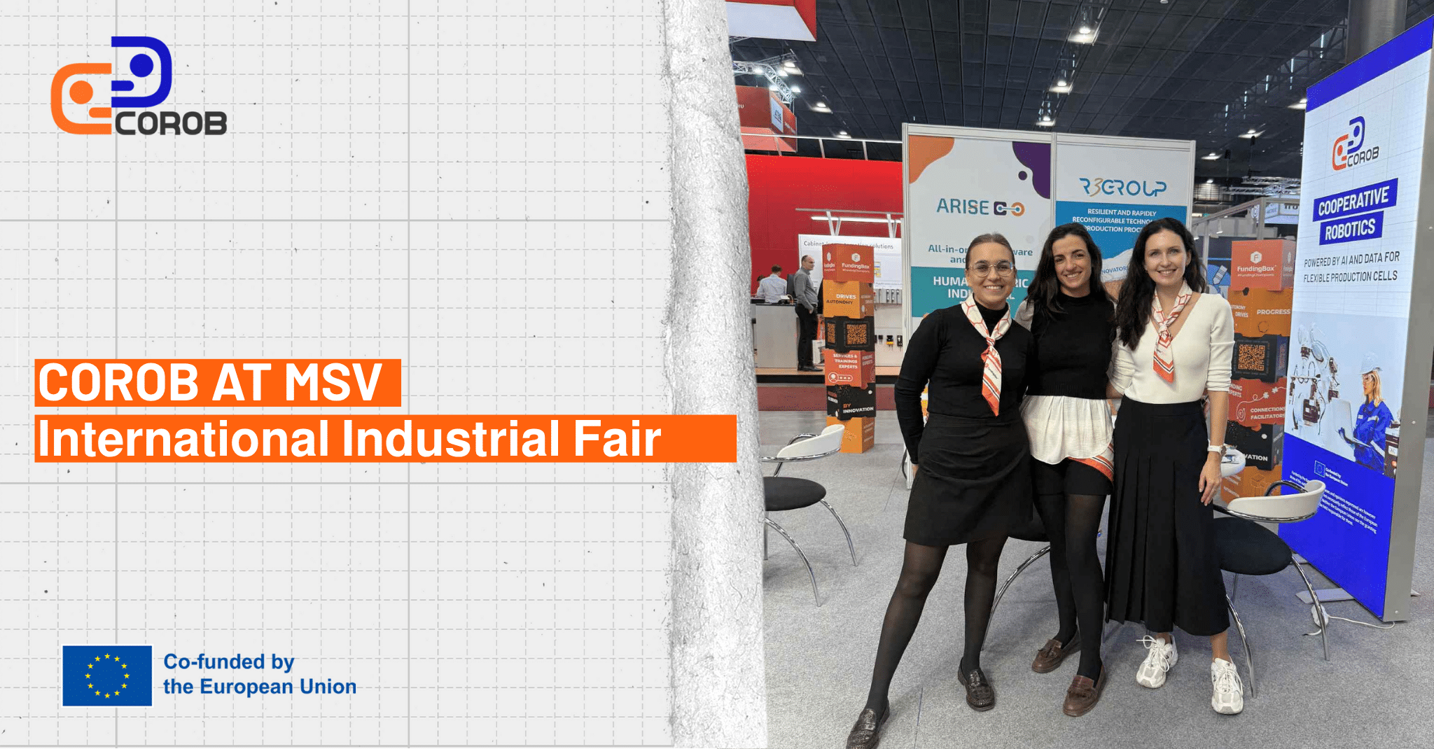 Corob Project – Cooperative robotics powered by AI and data for ...